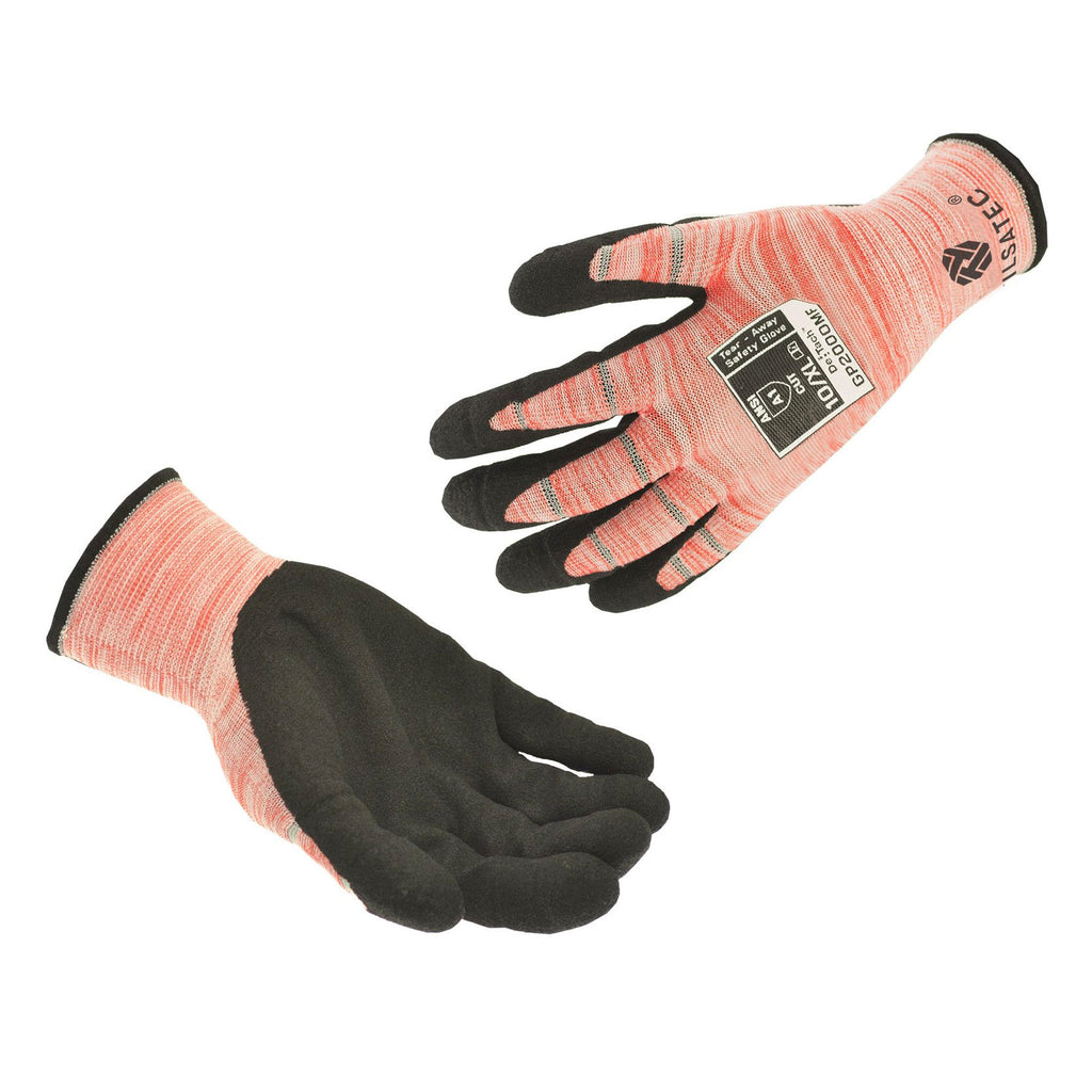 Hand — Tagged "Product Family: DeTach™ (tear-away technology)" — Tilsatec